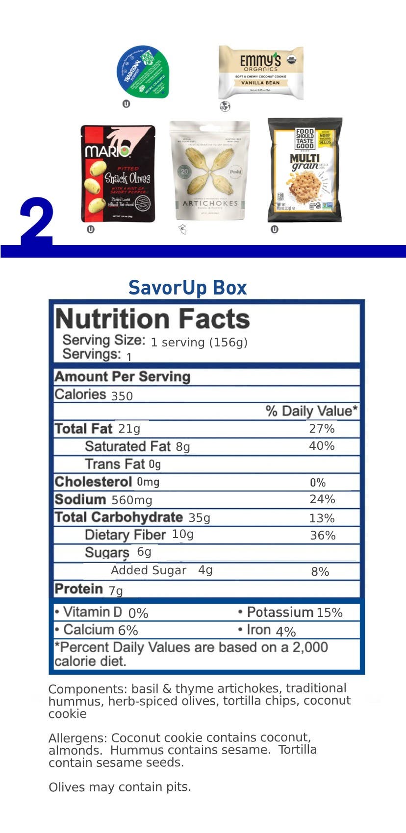 Snack Pack Nutrition Info